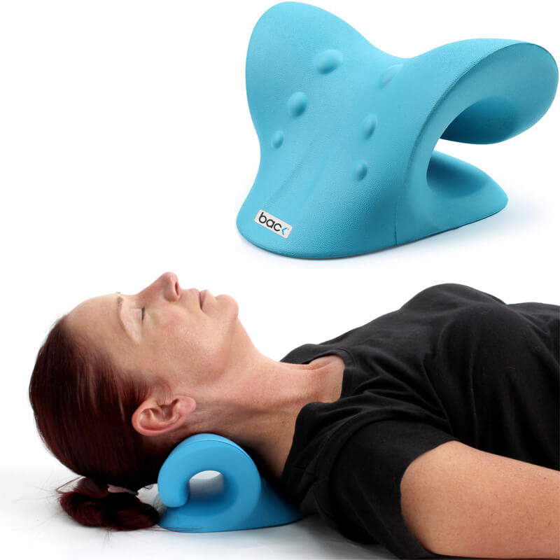 Neck Helper™ Traction Pillow, Cervical Pillow for Neck Pain, Neck Mass ...